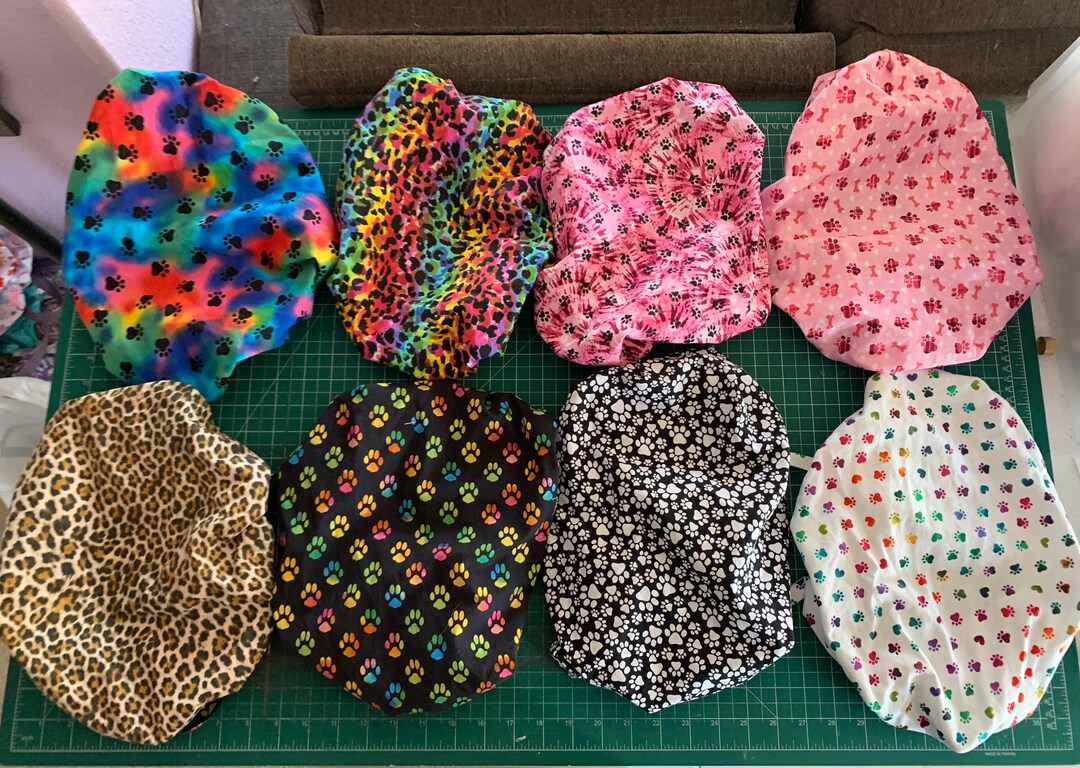 Bonnets médicaux à imprimé animal - Etsy France