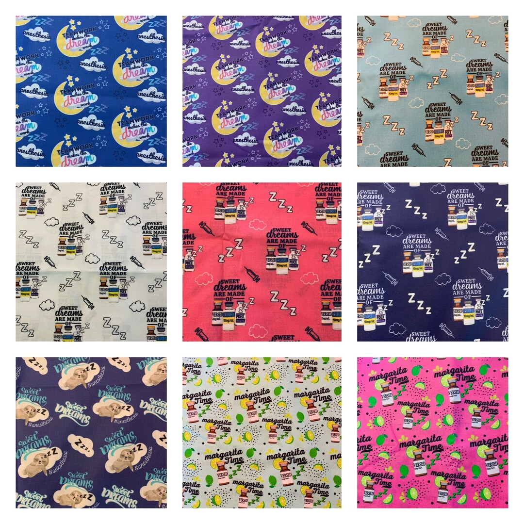 Anesthesia Scrub Caps - Etsy