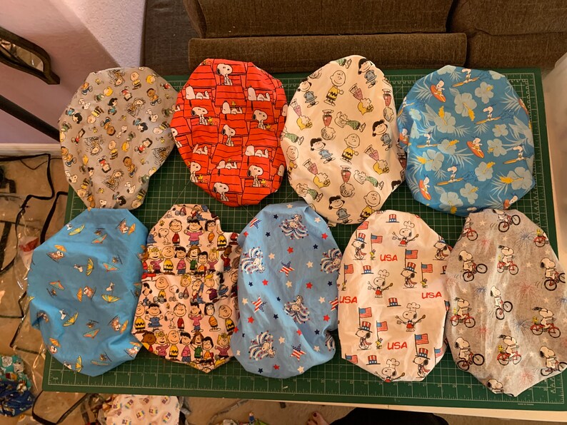 Cartoon Scrub Caps - Etsy