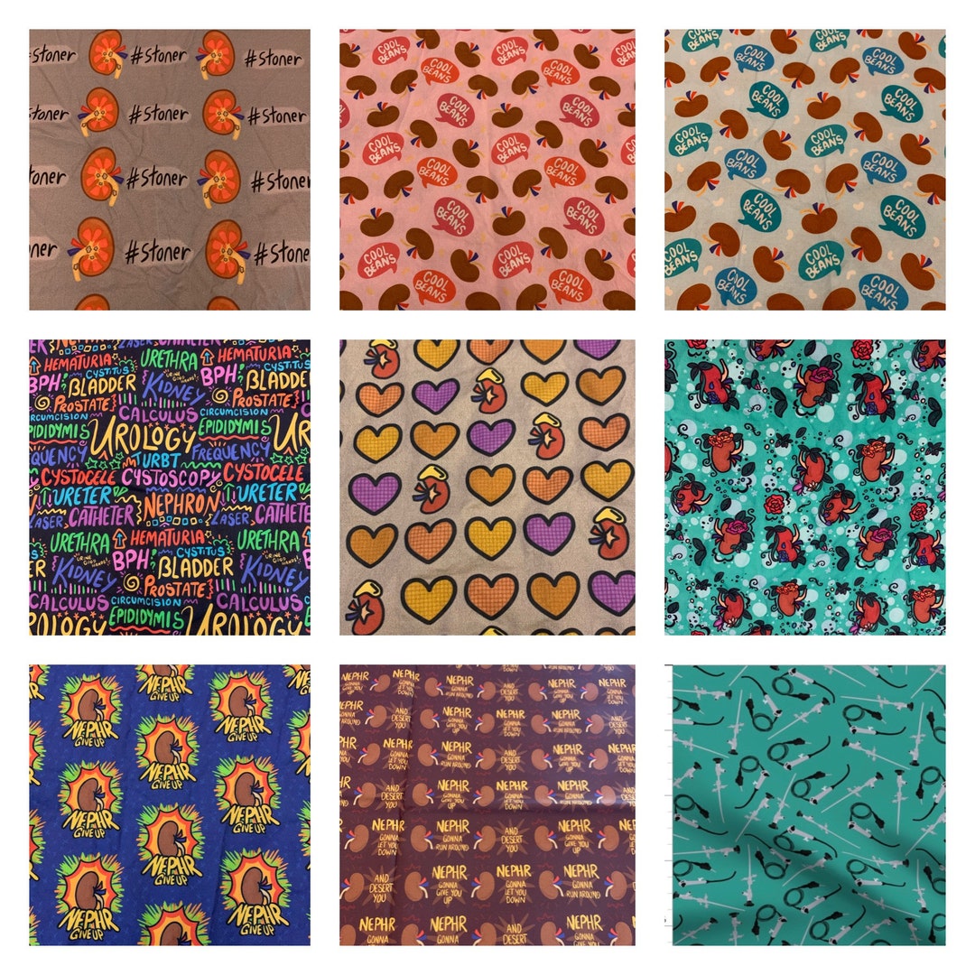 Urology/renal Scrub Caps - Etsy