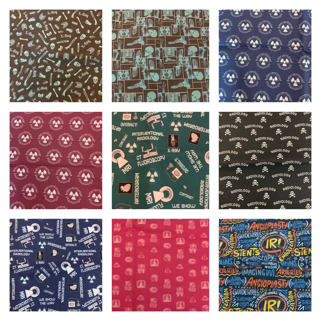 Radiology/xray/ir/ct/mri Scrub Caps - Etsy