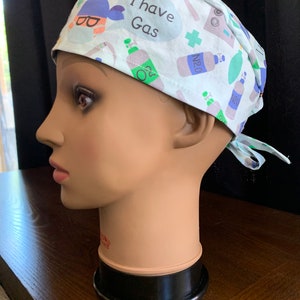 Anesthesia Scrub (skull) Caps - Etsy