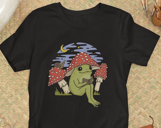 Cute Frog With Raspberry Hat Pastel Toad in Kawaii - Etsy