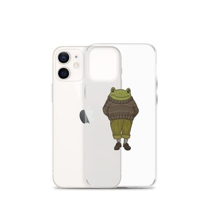 Hipster Frog iPhone Case, Cute Froggy Wearing Knitted Sweater, Vintage ...