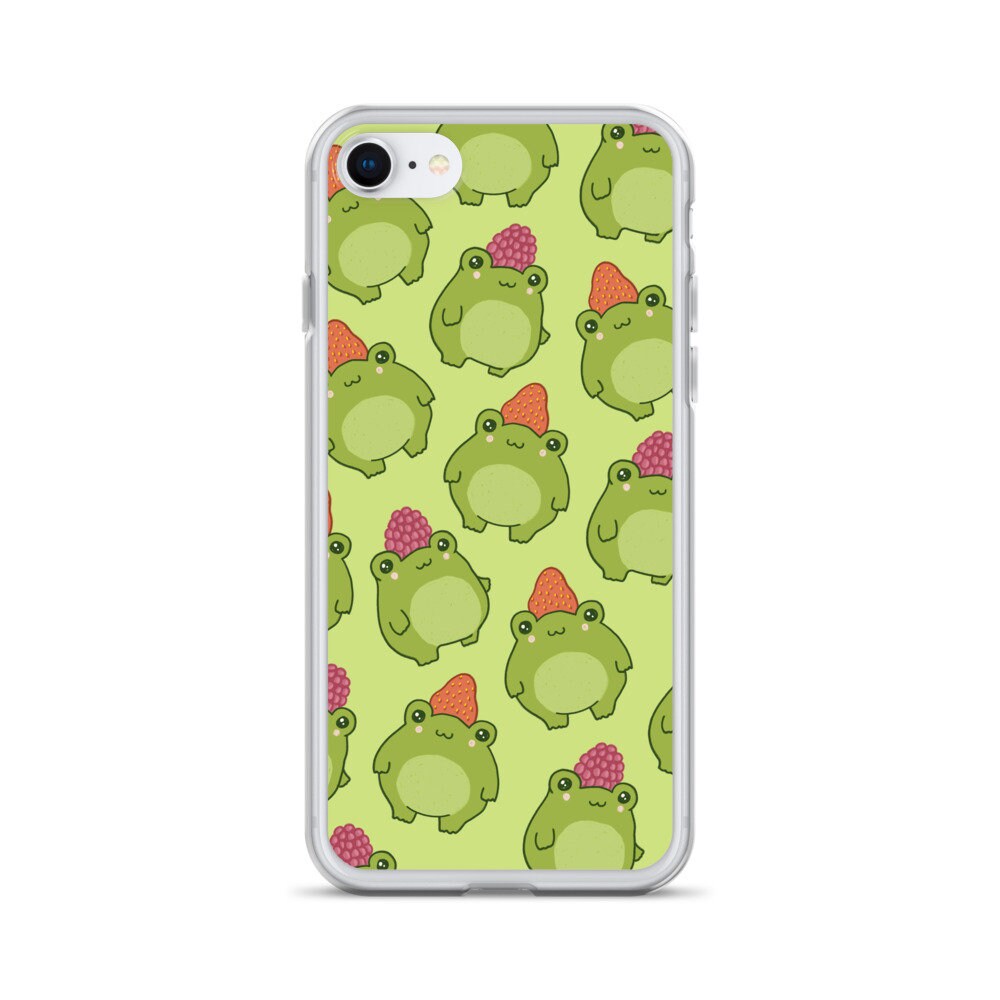 Strawberry Raspberry Frog Hats Kawaii Cottagecore Aesthetic | Etsy