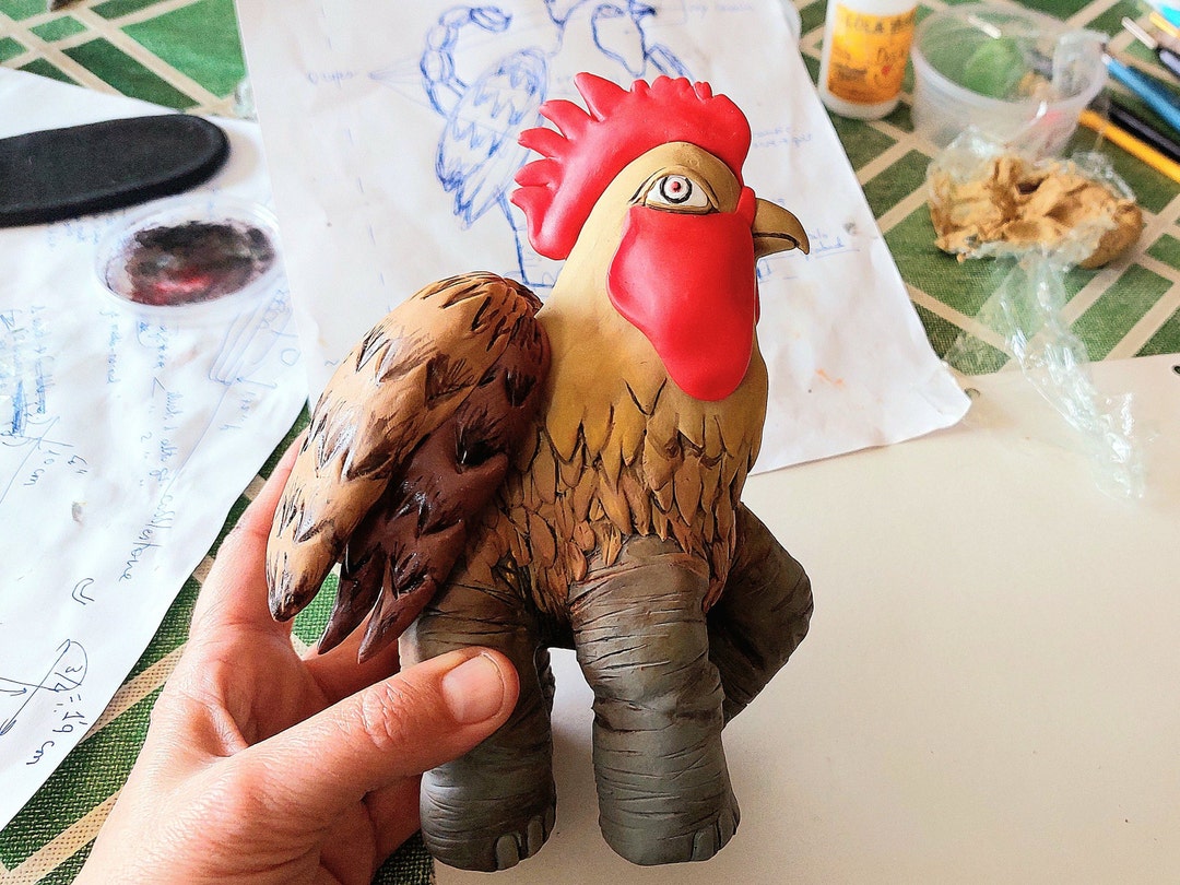 Custom Character Figurine, Personalized Mascot Sculpture, Unique Gift ...