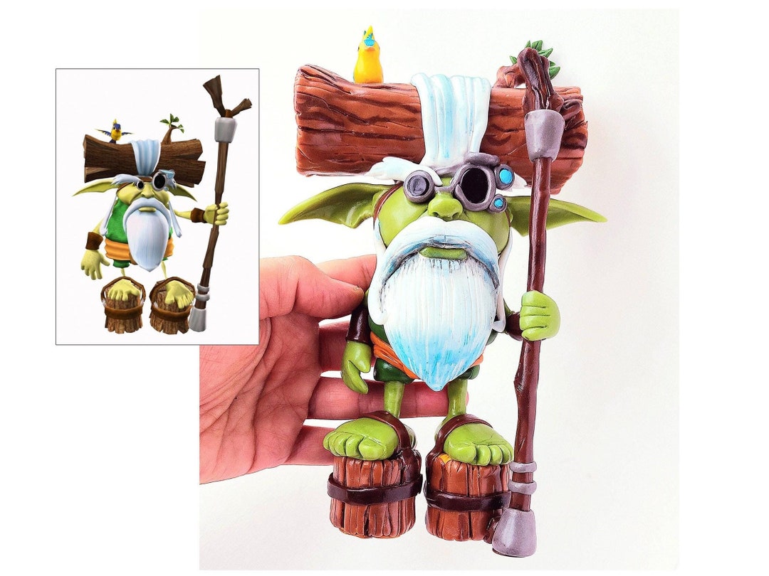 Video Game Character Commission Custom Figure, Custom Art Toy Handmade ...