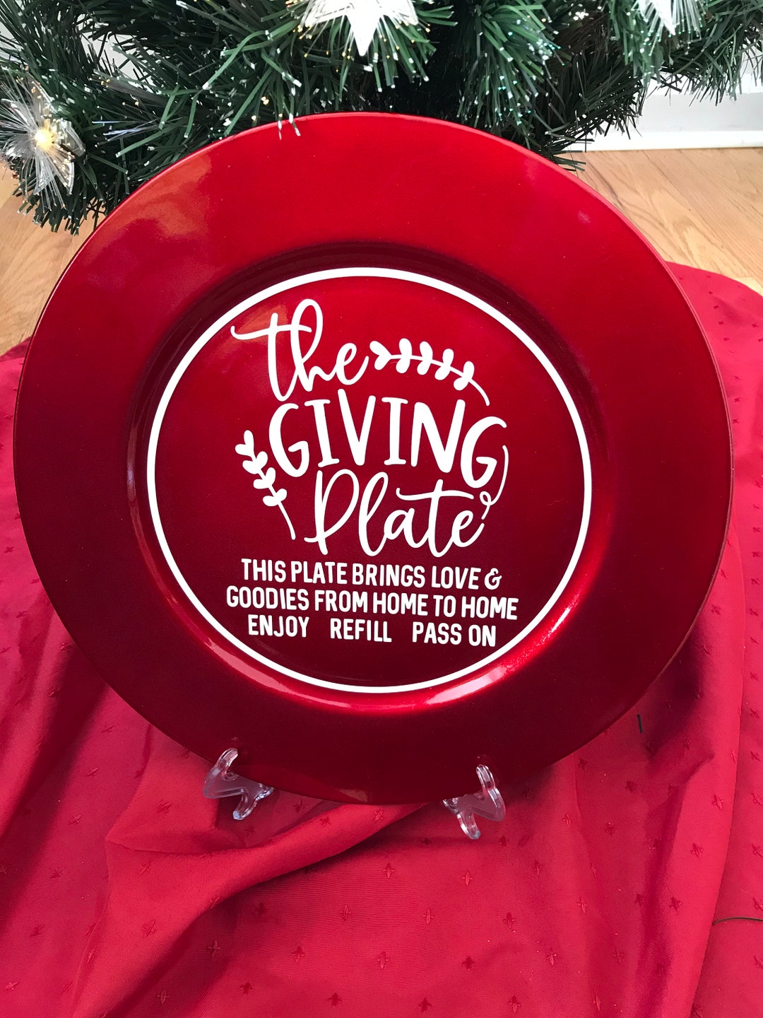 Personalized Handmade Giving Plate - Etsy
