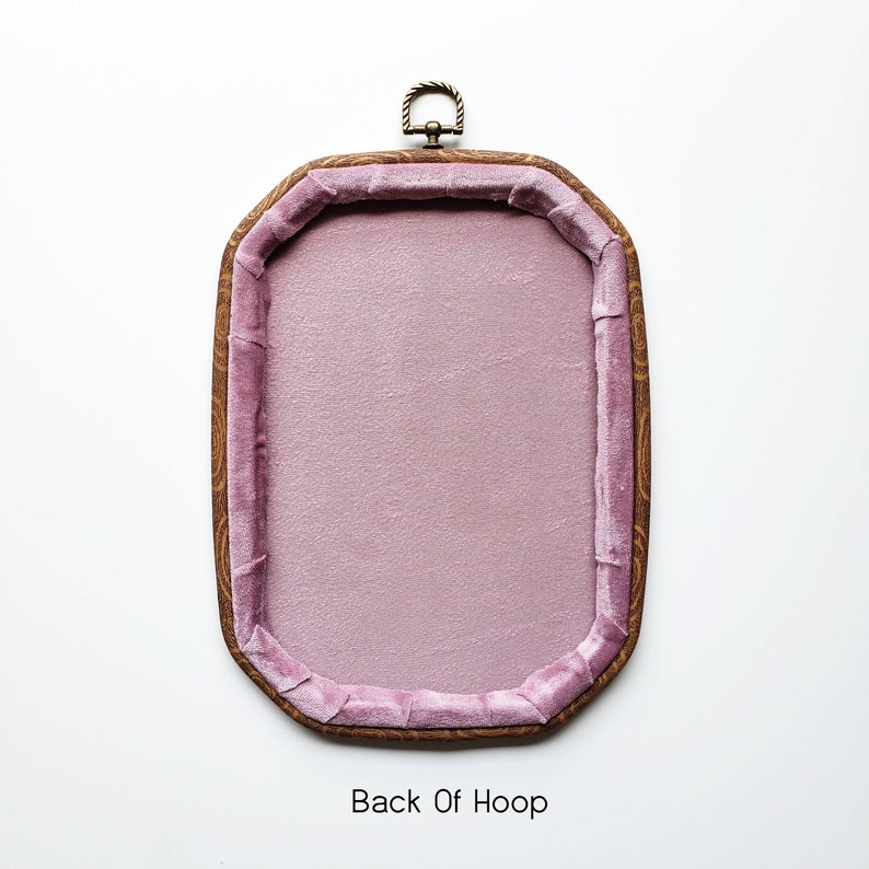 Pink Velvet Octagon Pin Board, Enamel Pin Display, Pin Holder, Pin ...