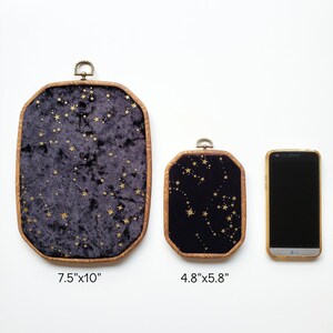 Black Star Velvet Octagon Pin Board, Enamel Pin Display, Pin Storage ...