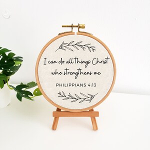 12 Bible Verse PDF Embroidery Pattern, Religious Christian Quote ...