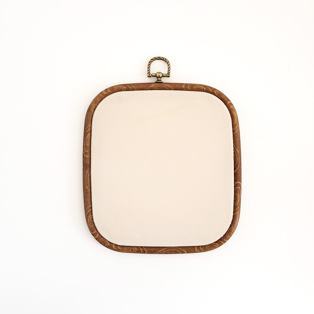 Beige Velvet Square Pin Board Pin Collection Display Enamel - Etsy