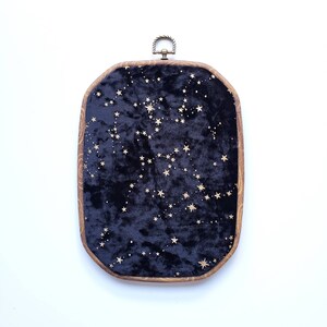 Black Star Velvet Octagon Pin Board, Enamel Pin Display, Pin Storage ...