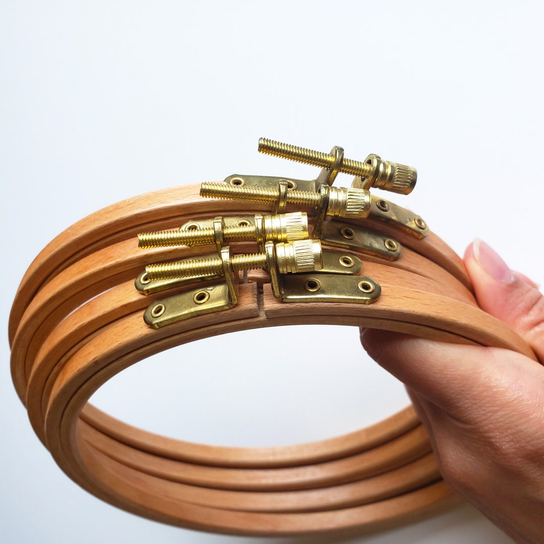 Wood Embroidery Frame, Embroidery Ring, Beechwood Embroidery Hoop ...