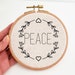 Word Ornament Set Embroidery Pattern, Christmas Ornament Embroidery ...