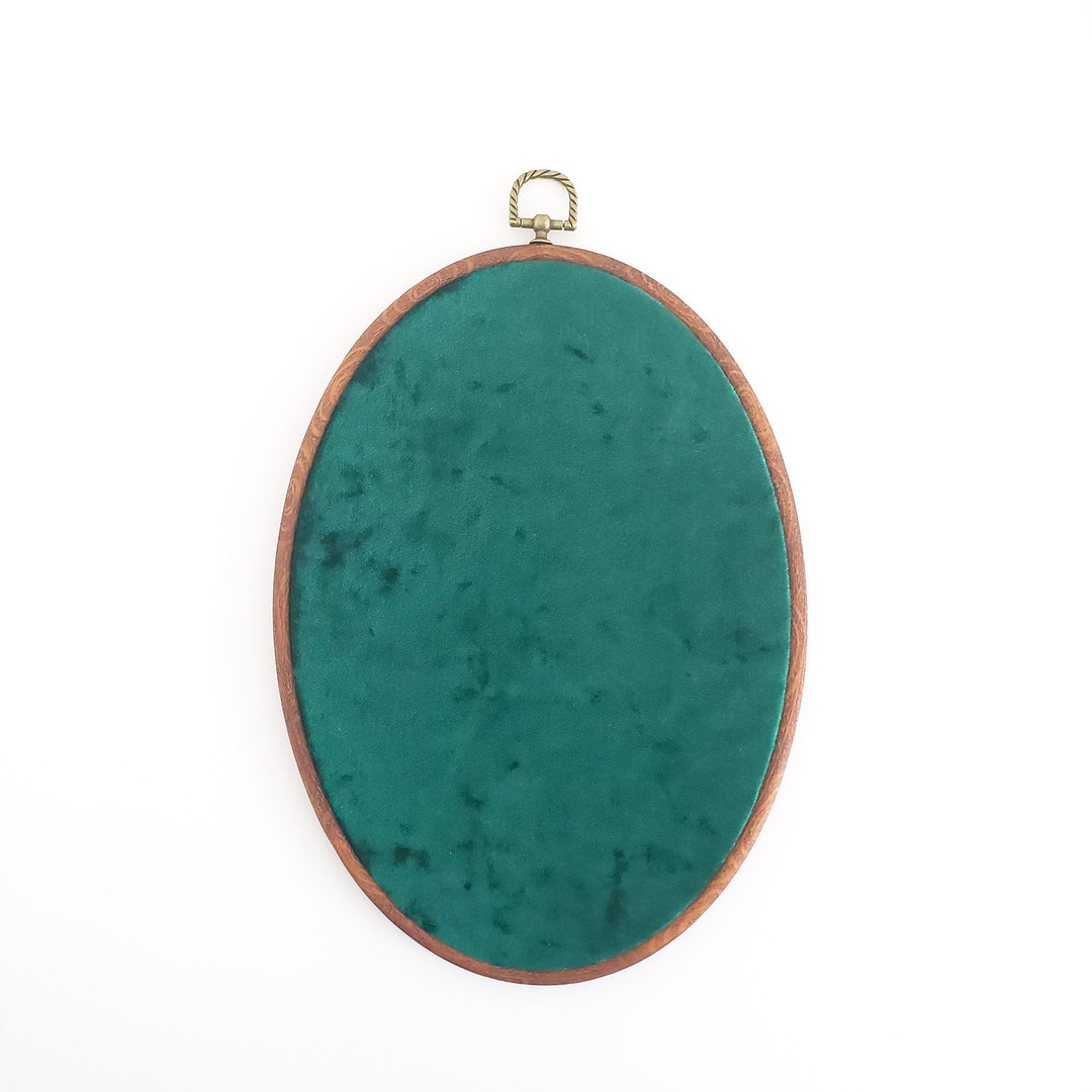 Green Glitter Velvet Pin Board, Enamel Pin Display, Pin Display Board ...