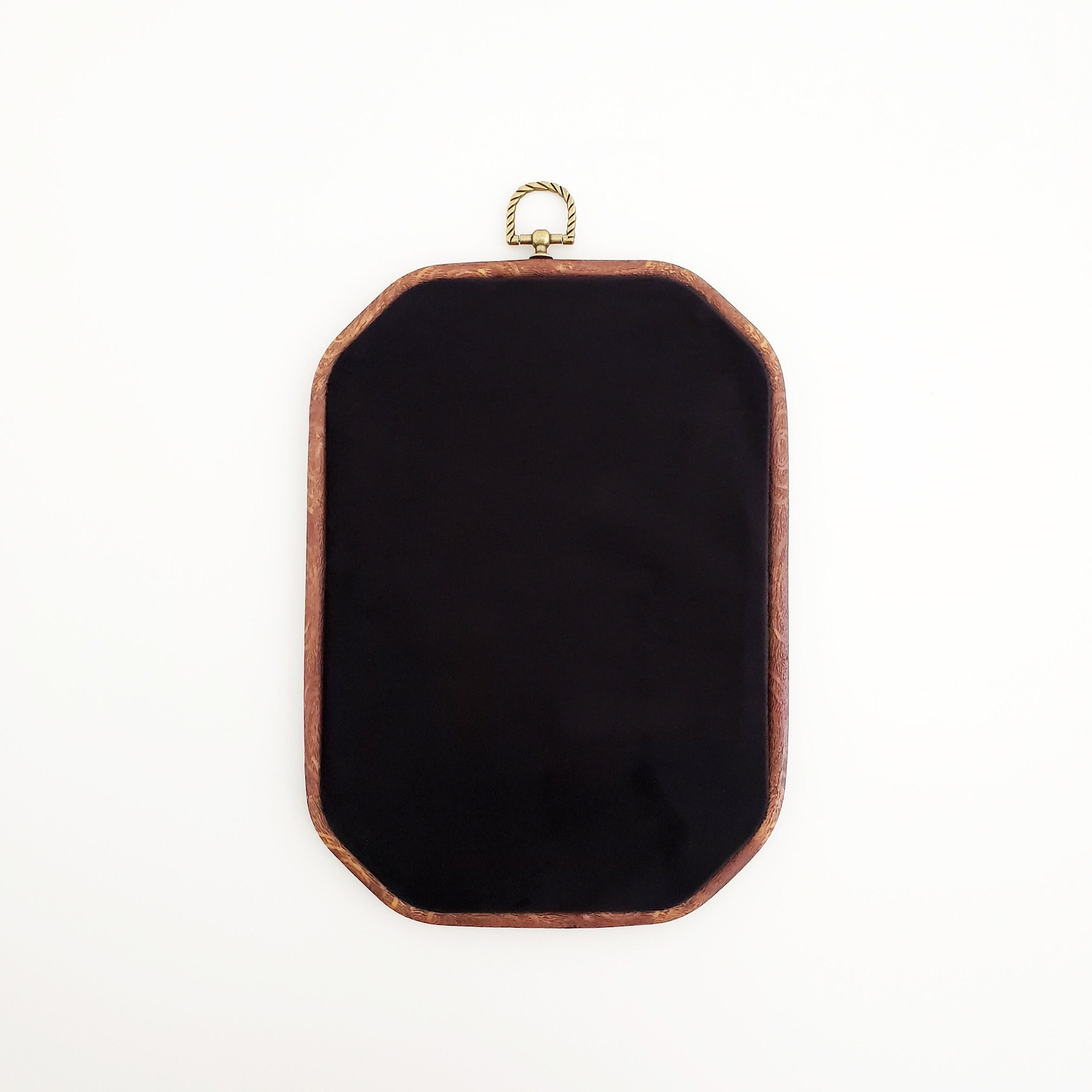 Black Velvet Octagon Pin Board Pin Display Pin Display - Etsy