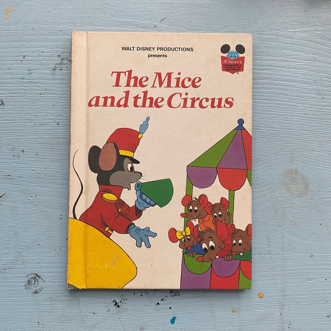 70s Vintage Disney Dumbo: the Mice and the Circus Book - Etsy