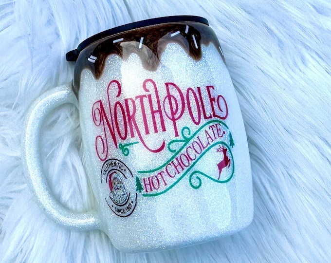 Personalized North Pole Mug/north Pole Hot Chocolate Tumbler ...