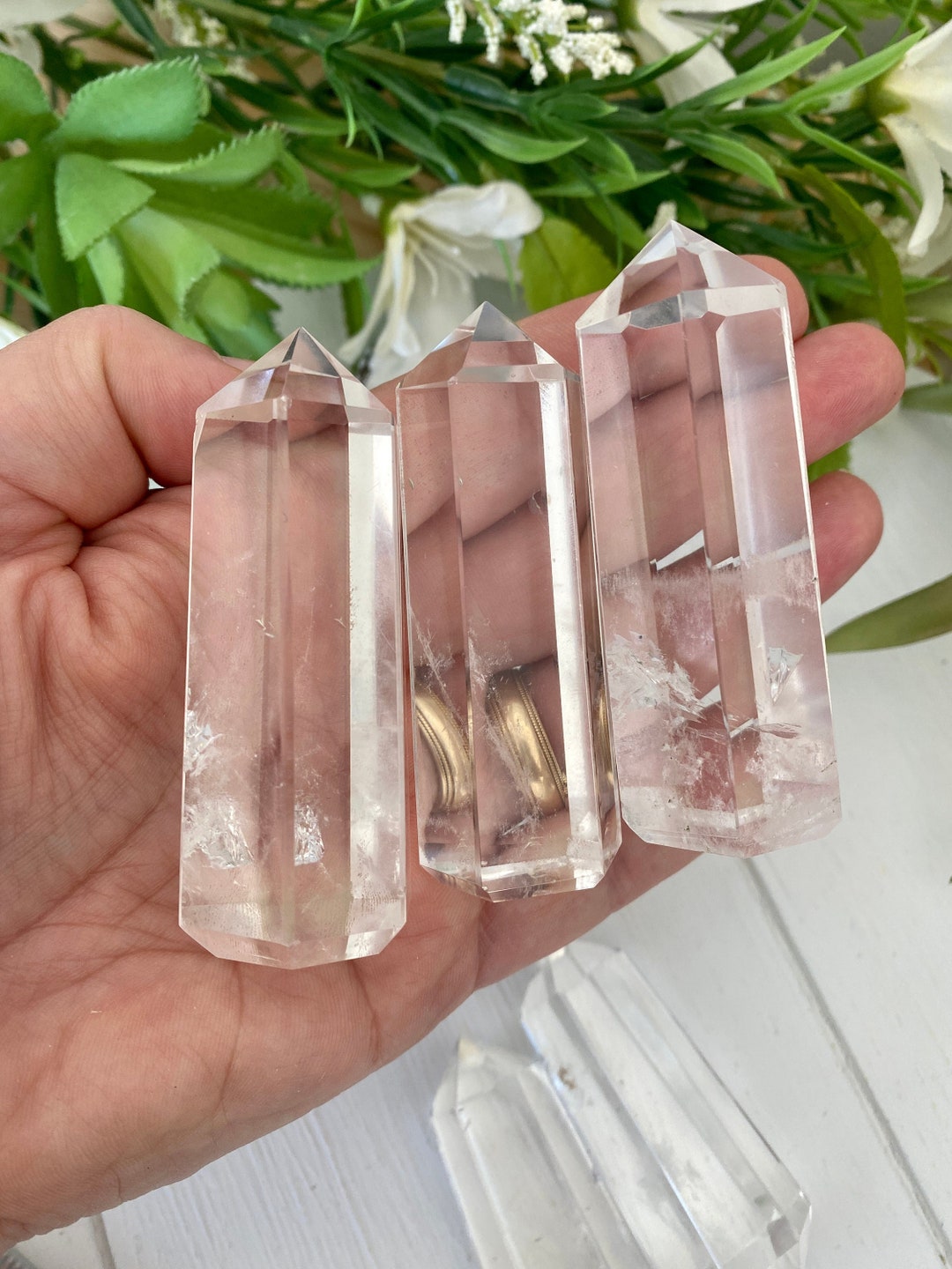 Crystal Quartz Towers (you Choose) - Etsy