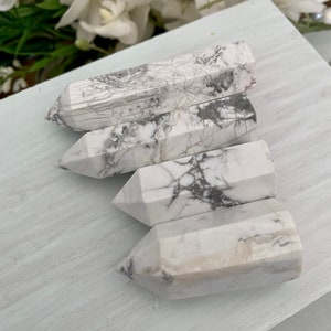 Howlite Towers (you Choose) - Etsy