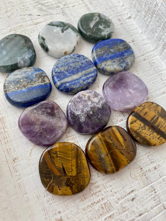 Home Décor You choose. Thumb Stones Worry Stones Home & Living Rocks ...