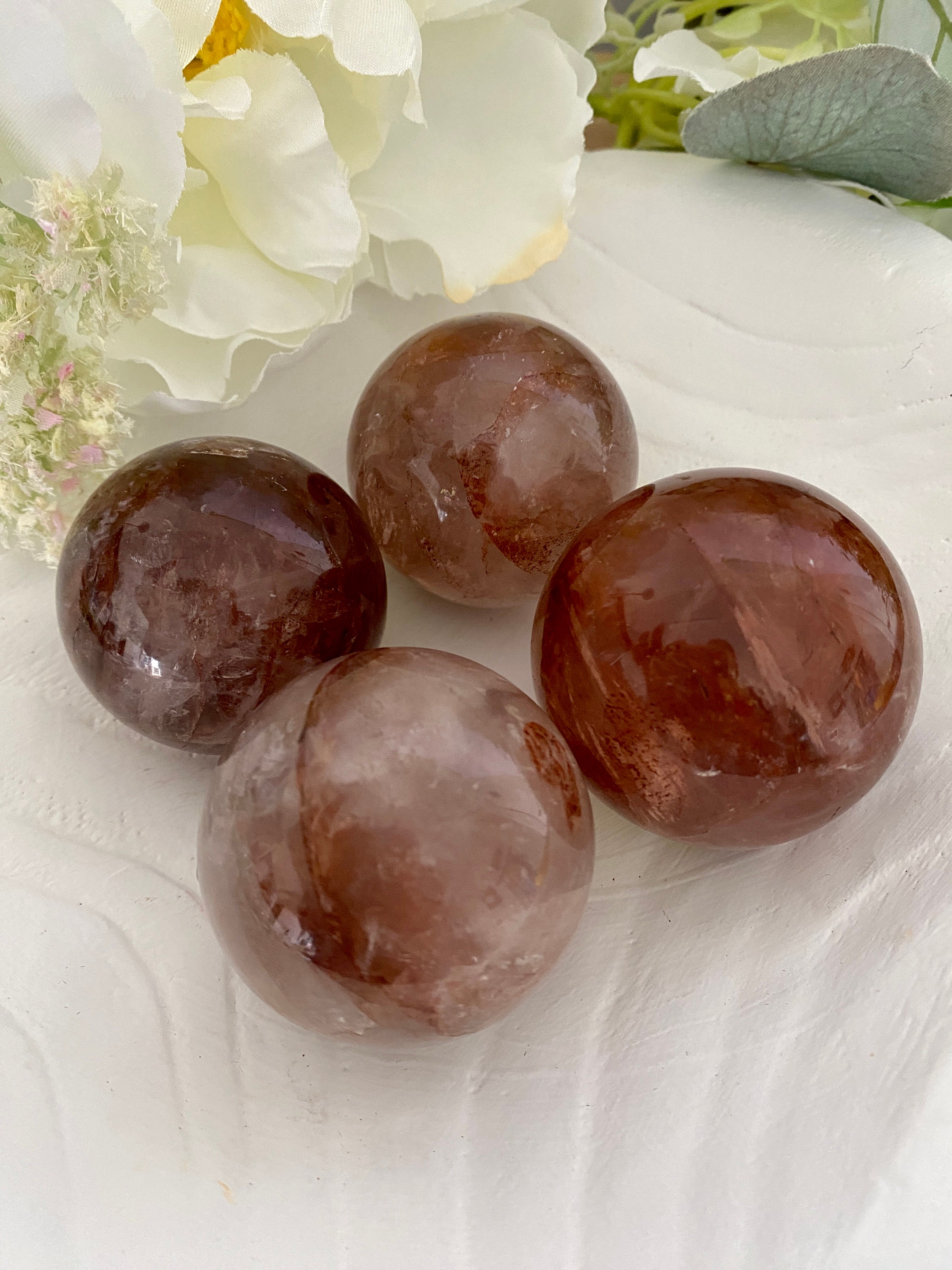 Fire Quartz Spheres (hematoid, Specularite, Ferruginous Quartz) You ...