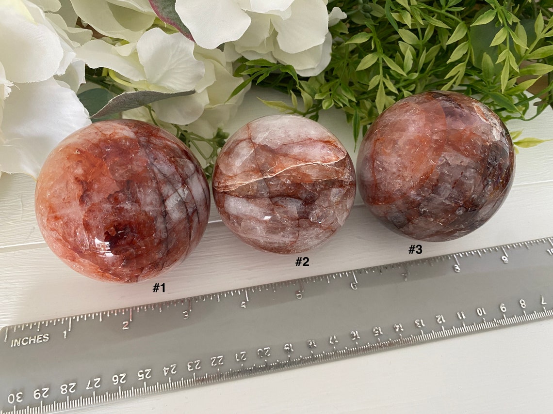 Fire Quartz Spheres (hematoid, Specularite, Ferruginous Quartz) You ...