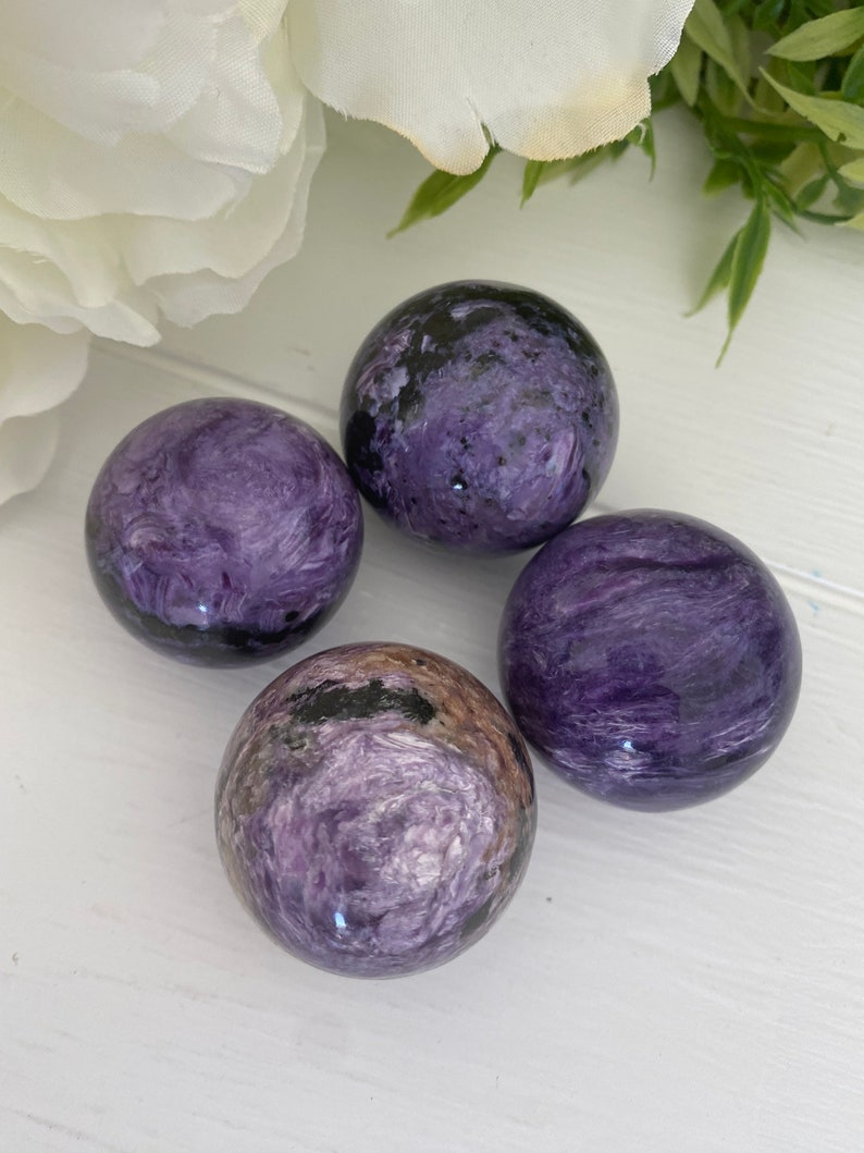 Chariote Crystal Spheres (stone of the Dragon) You Choose, Sphere Stand ...