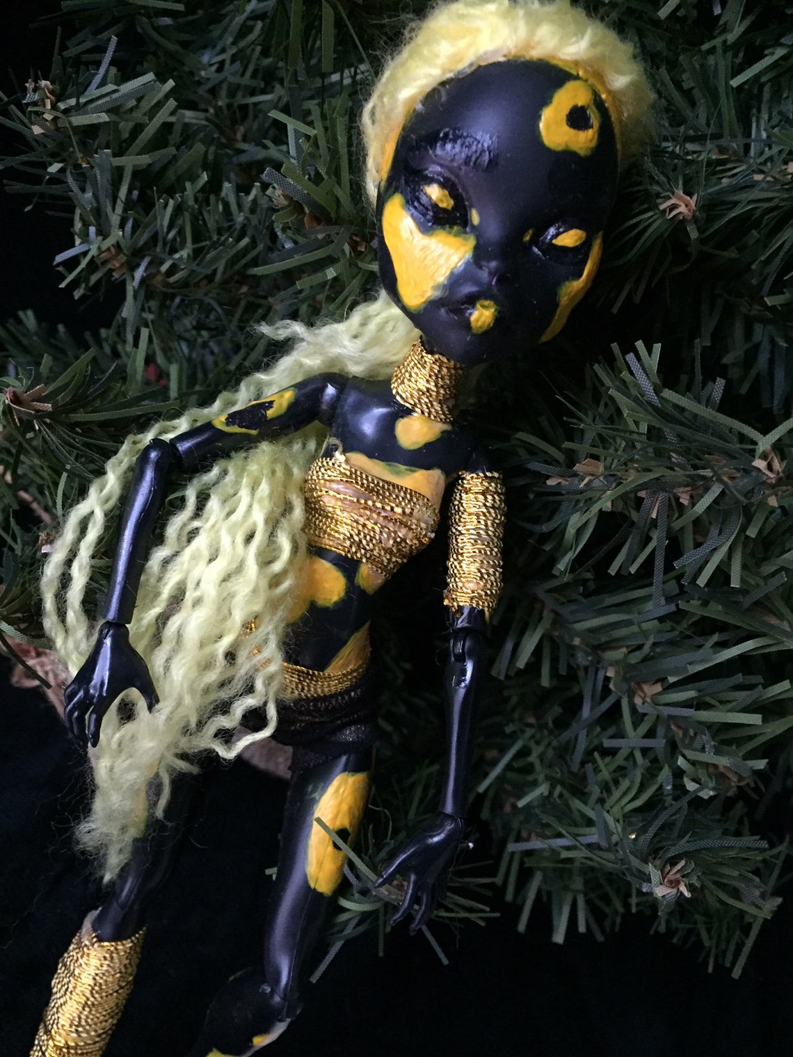 Poison Dart OOAK Monster High Doll Repaint - Etsy