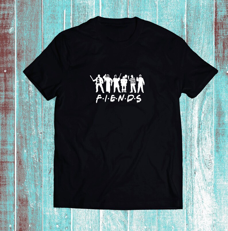 Horror Movie Bad Guys and Villains T-shirt for Horror Movie Fans and ...