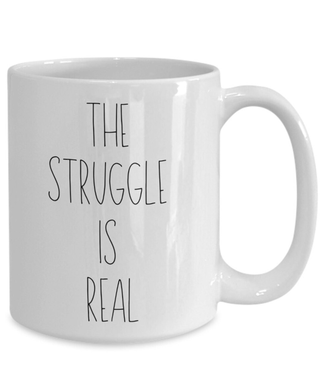The Struggle is Real Rae Dunn-inspired Mug - Etsy