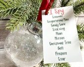 I Spy Christmas Ornaments Fun & Interactive Gift for Kids | Etsy