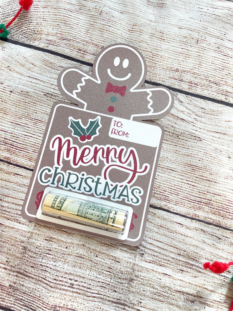 Christmas Money Holder Gift Cards - Christmas Gift for All - Etsy