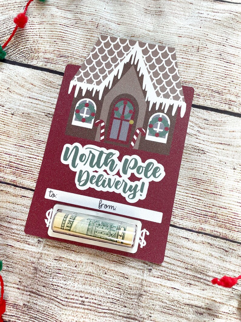 Christmas Money Holder Gift Cards Christmas Gift for All - Etsy