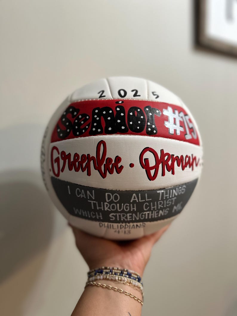 Personalized Volleyball Gift for Athletes - Etsy