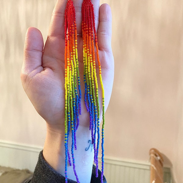 Rainbow Seed Beads Etsy