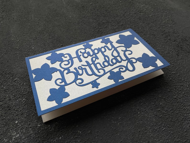 Birthday Card SVG, Birthday Card DFX, Jpg, Png, Pdf. Cut Files for ...