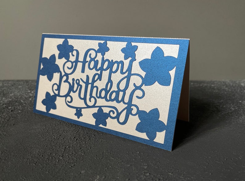 Birthday Card SVG, Birthday Card DFX, Jpg, Png, Pdf. Cut Files for ...