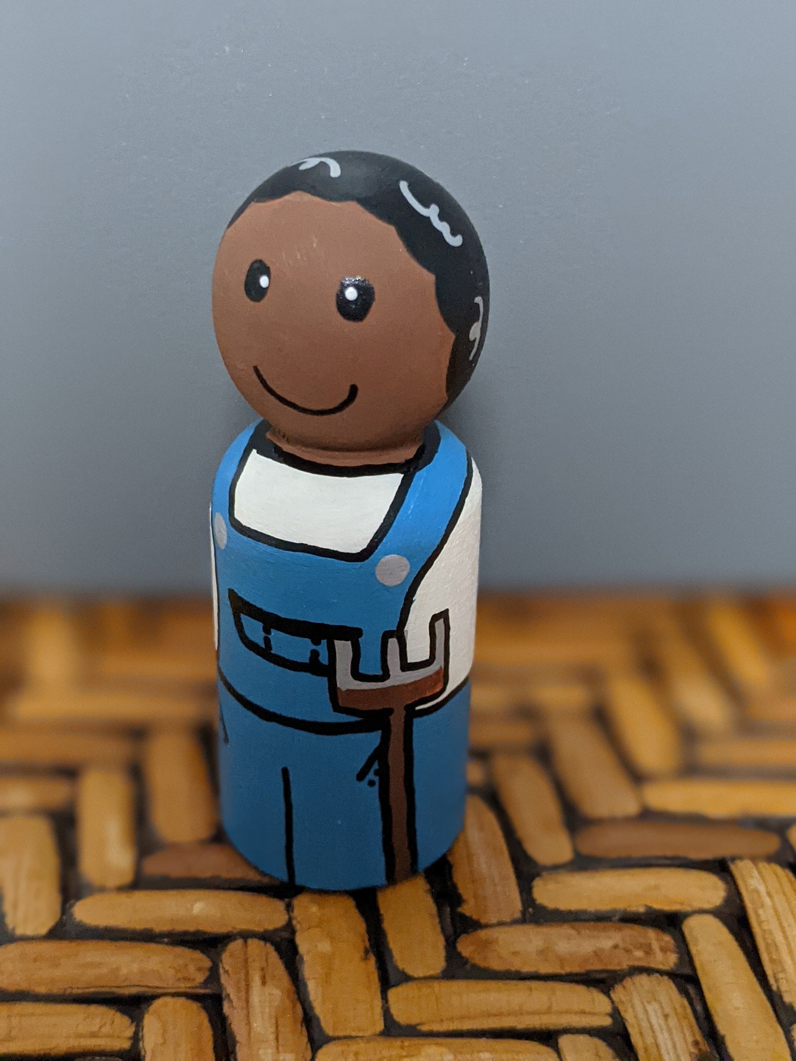 Diverse Community Helpers Peg Dolls Set of 8 - Etsy