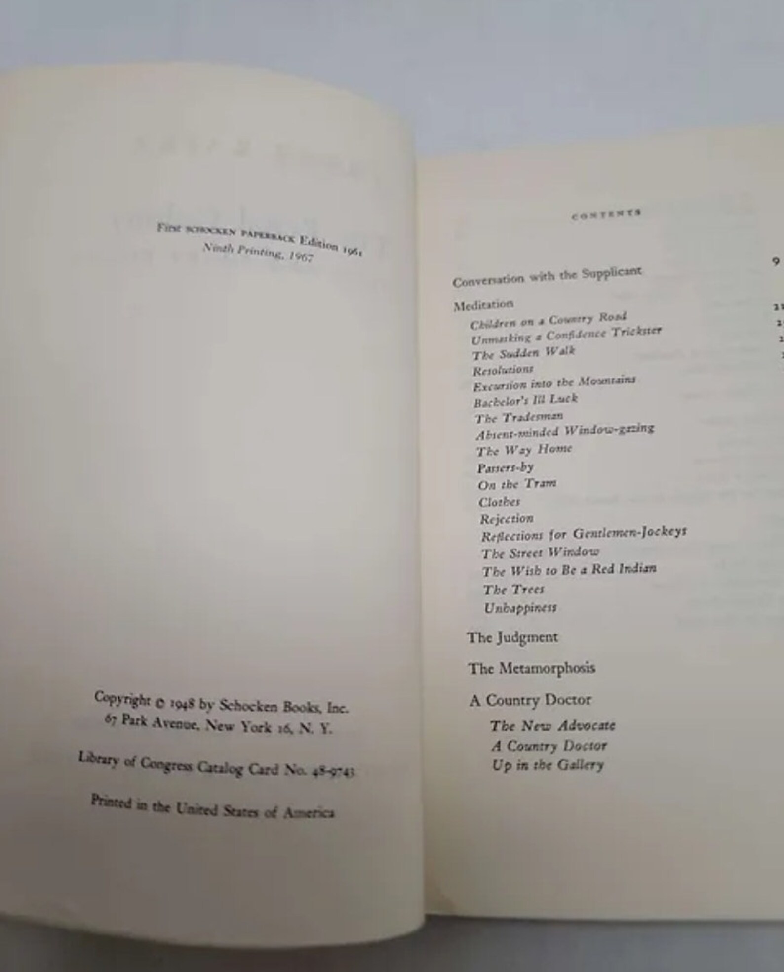 The Penal Colony: Stories and Short Pieces Paperback – January 1, 1961 ...