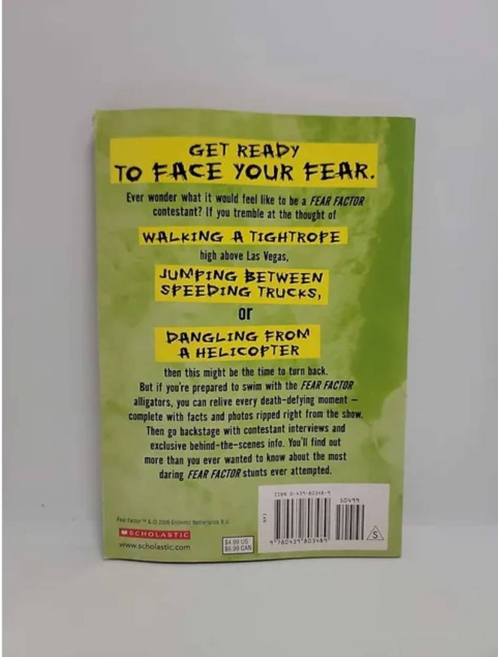 Yikes! Scariest Stunts Ever! (fear Factor) Paperback – March 1, 2006 by ...