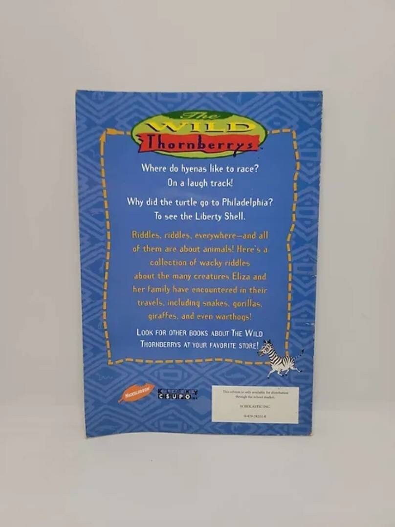 The Wild Thornberrys: Animal Riddles nickelodeon Paperback January 1 ...
