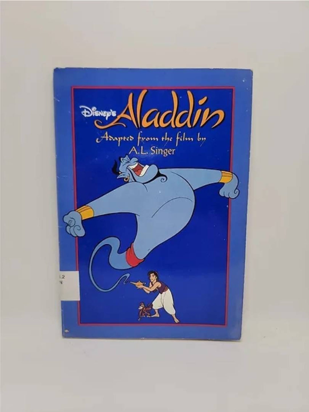 Disney's Aladdin Paperback – January 1, 1992 by A. L. Singer A Narrator ...