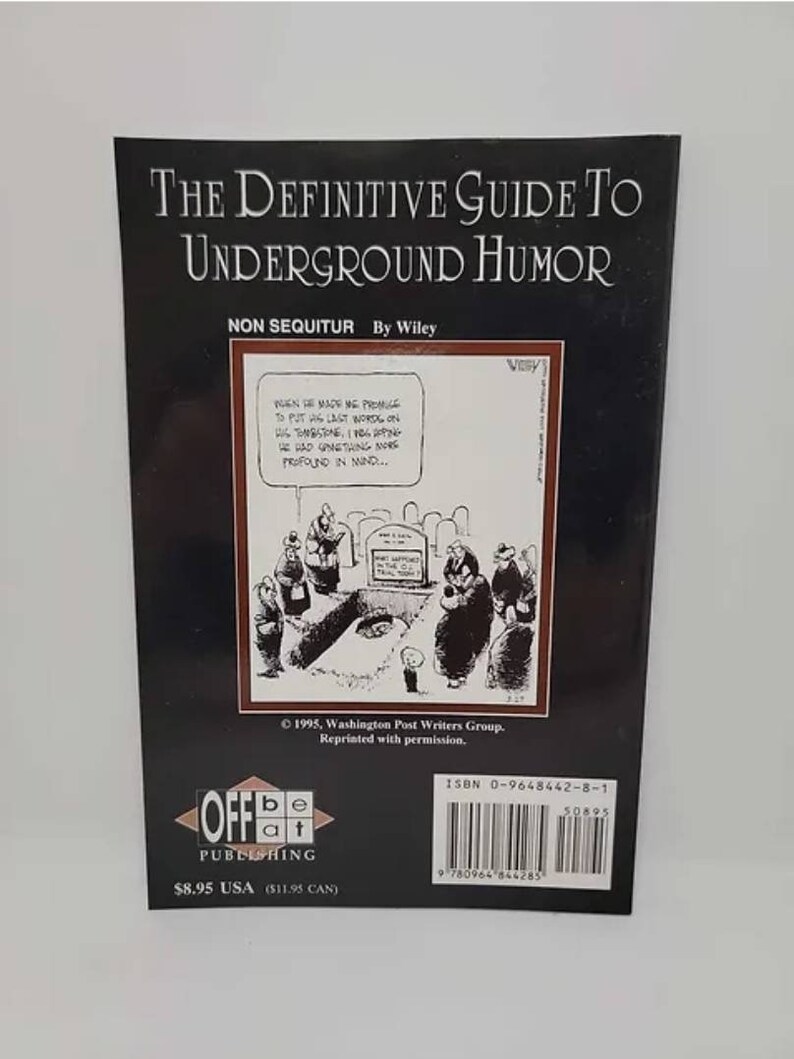 The Definitive Guide to Underground Humor: Quaint Quotes About - Etsy