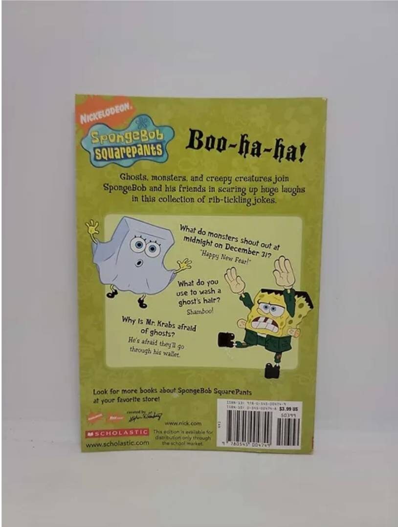 Scared Silly: Spongebob's Book of Spooky Jokes nick Spongebob ...