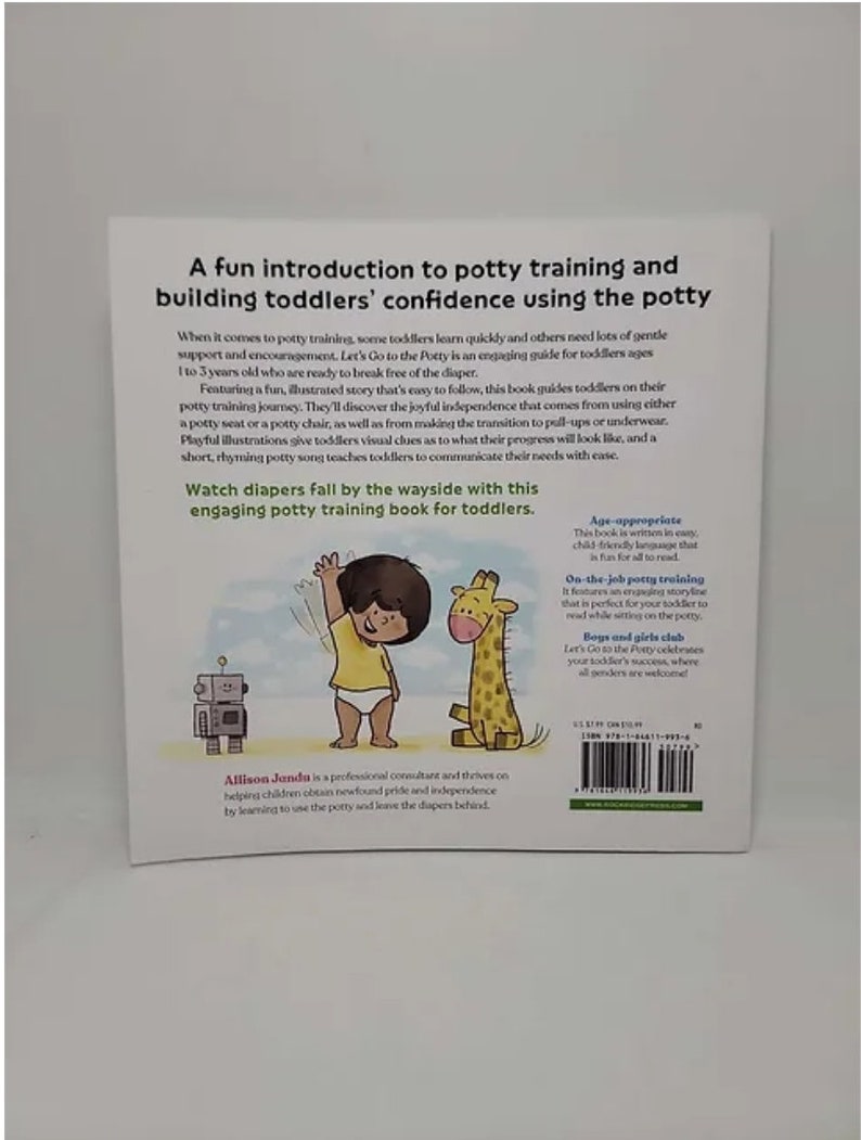 Let's Go to the Potty: A Potty Training Book for Toddlers - Etsy