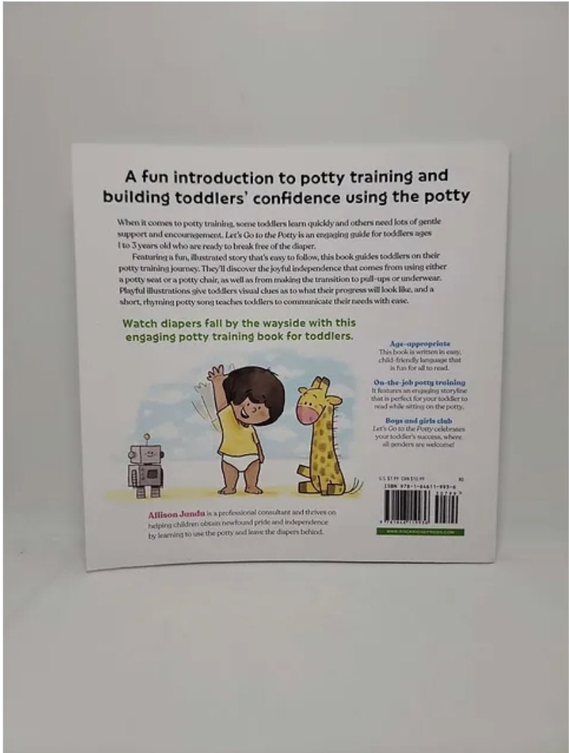 Let's Go to the Potty: A Potty Training Book for Toddlers - Etsy