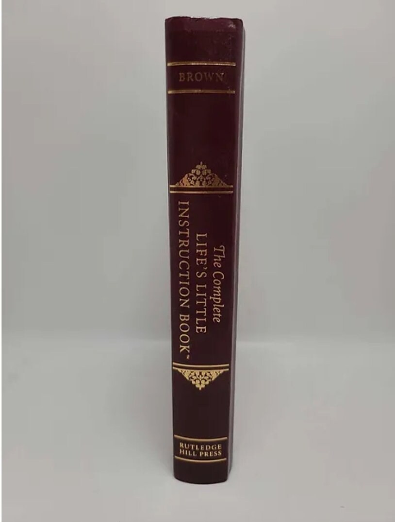 The Complete Lifes Little Instruction Book 1997 Publication. - Etsy