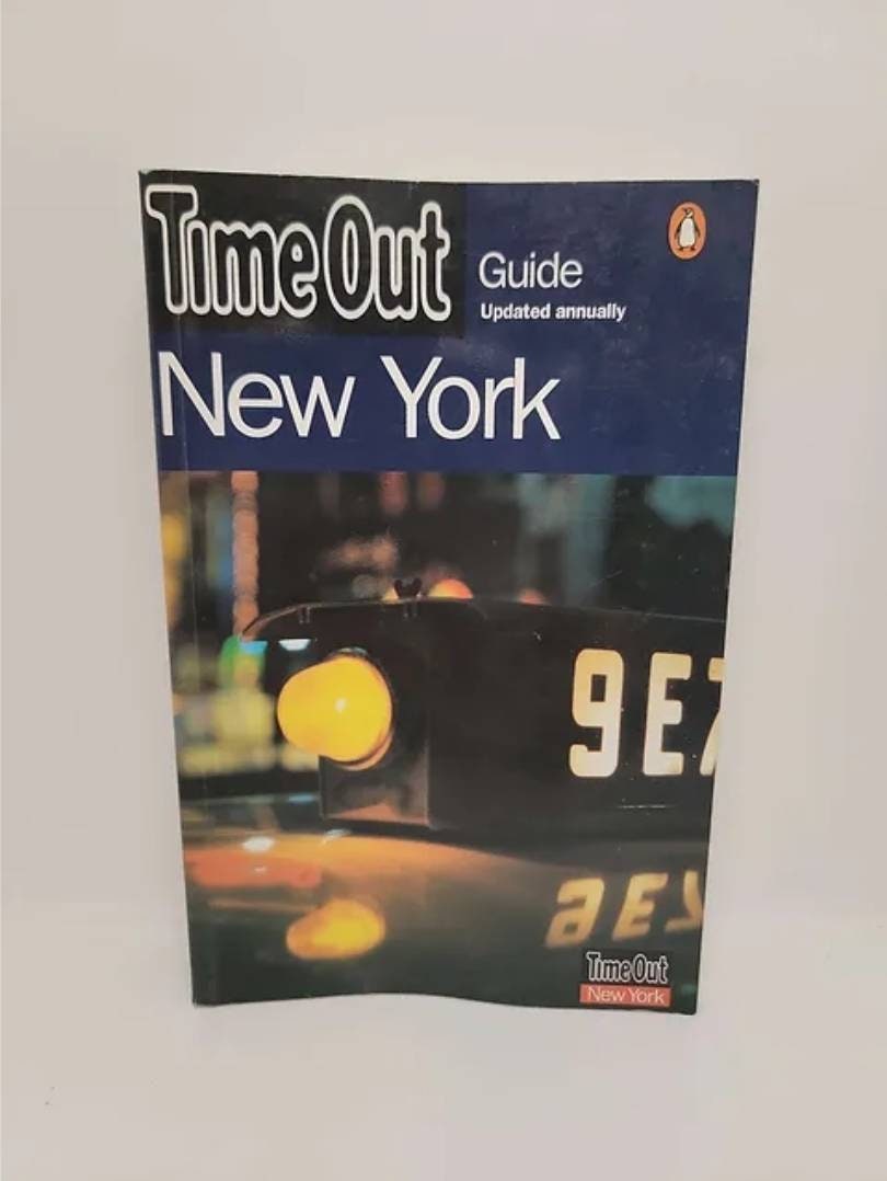 Timeout: New York Guide Book Vintage Paperback - Etsy